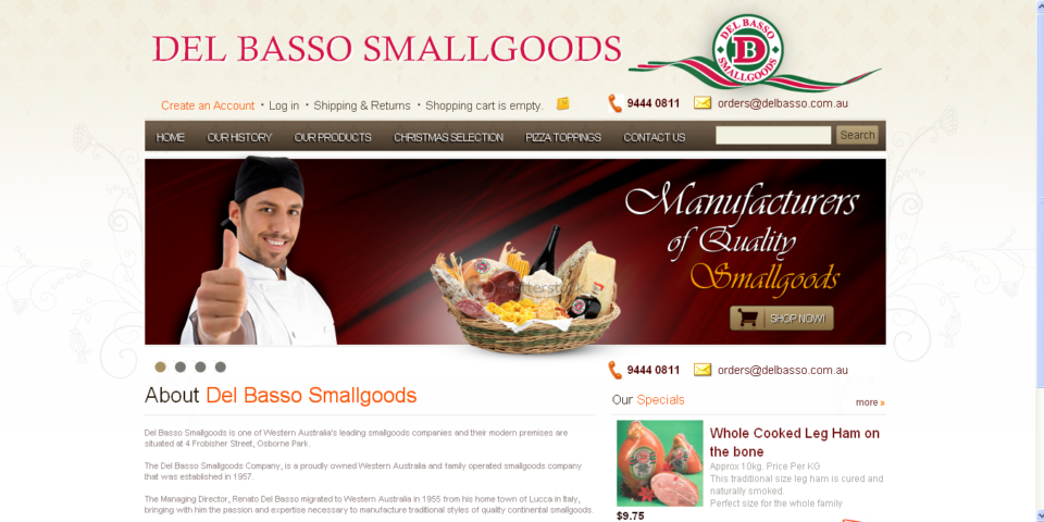 Del Basso Smallgoods - Jeff Imperial | Jeff Imperial